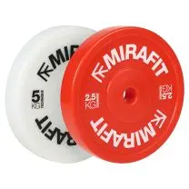 Bumper Plates - Weights & Bars - Mirafit