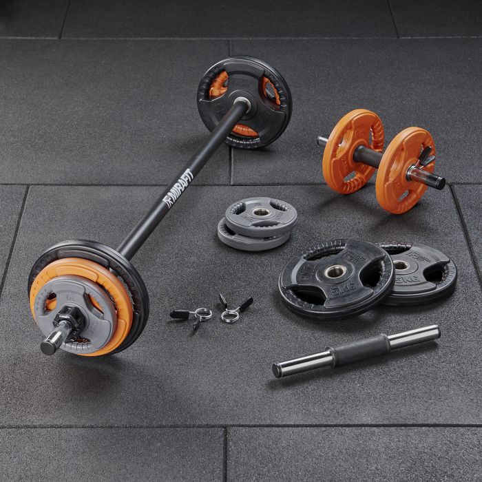 Weight bar and dumbbell set store