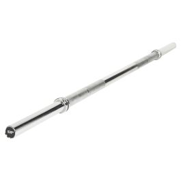 7ft Thick Grip Olympic Barbell Silver Mirafit