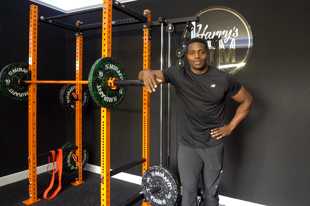 A Home Gym Fit For an Olympian | Mirafit