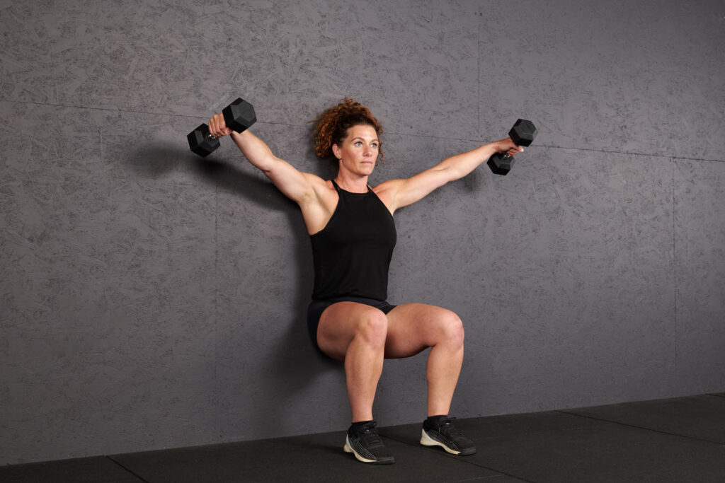 12 Amazing Wall Sit Variations | Mirafit