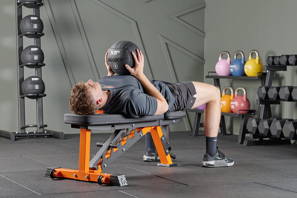 Build Chest Muscle with Med Balls | Mirafit